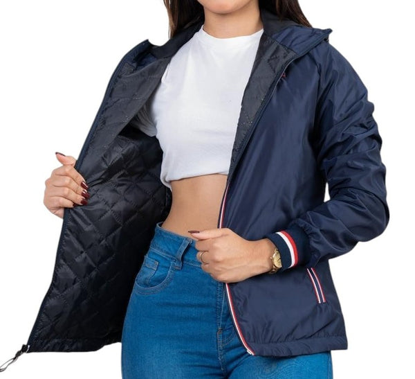 Casaca Tommy Hilfiger acolchada impermeable DAMA – Pikké Collection